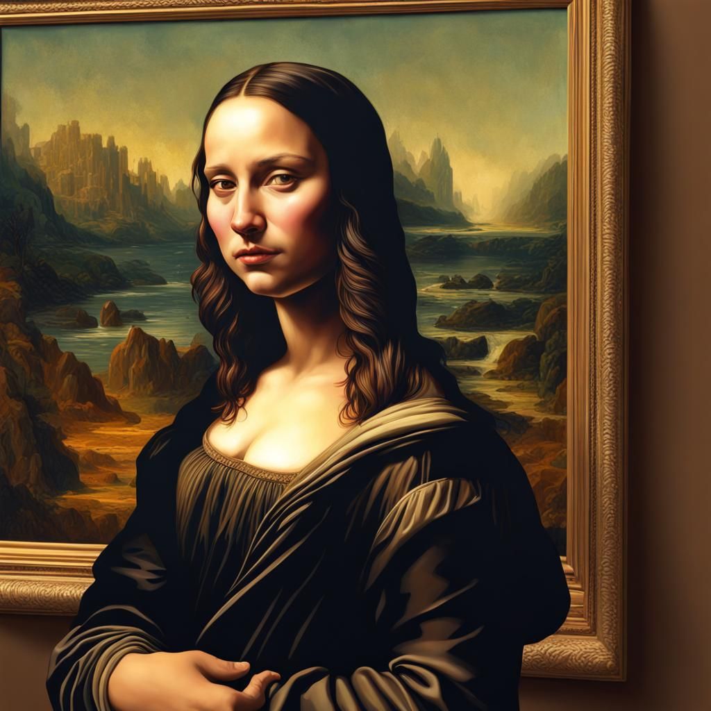 Life Imitates Art - AI Generated Artwork - NightCafe Creator