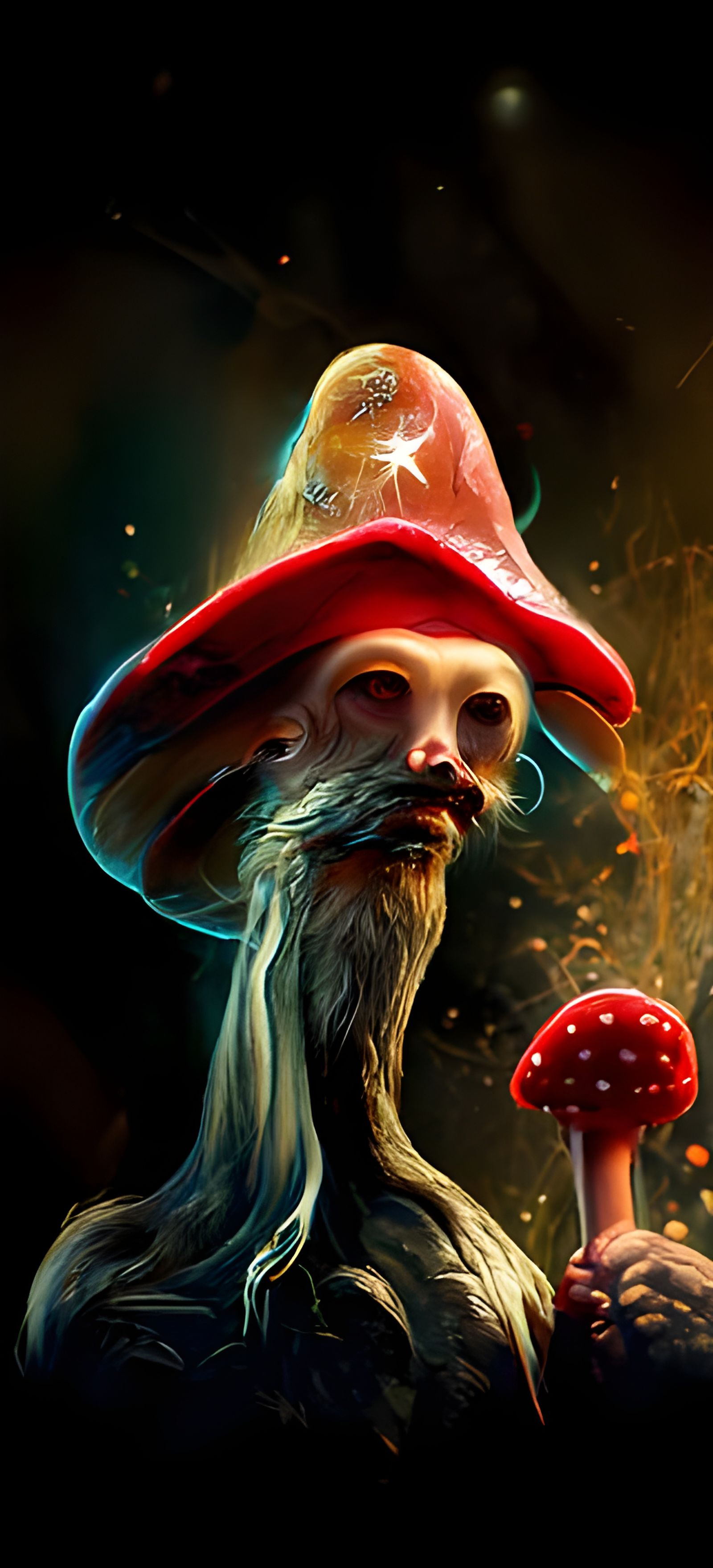 Mushroom wizard, the great - AI Generated Artwork - NightCafe Creator
