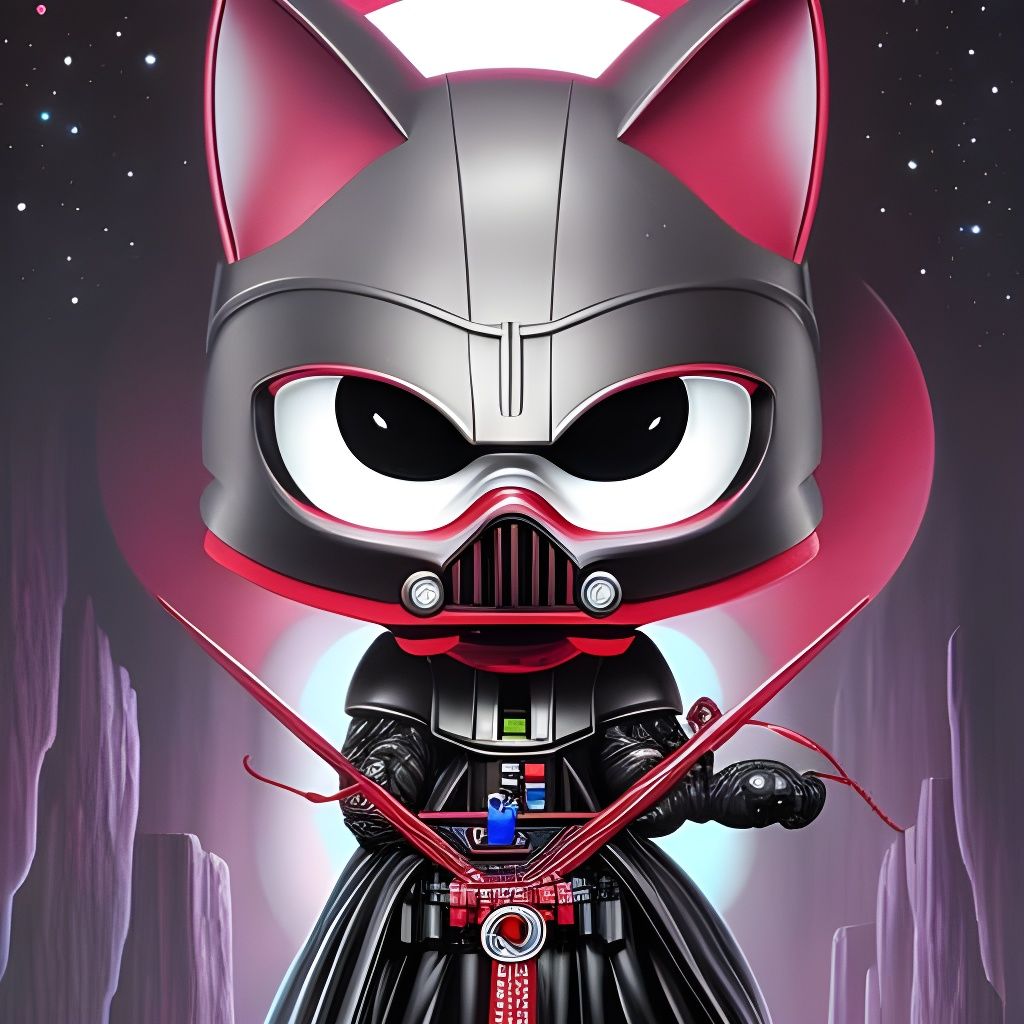 Darth Kitty 3 - AI Generated Artwork - NightCafe Creator