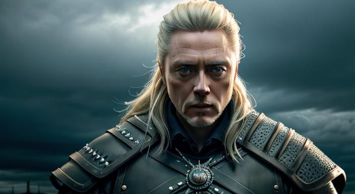 Christopher Walken as Witcher - AI Generated Artwork - NightCafe Creator