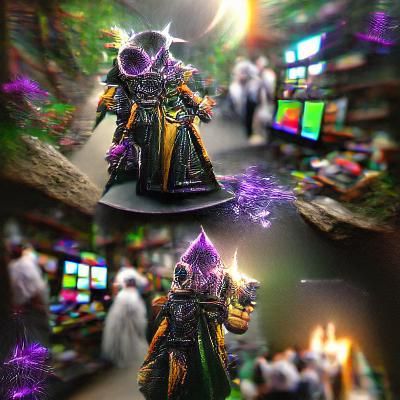 Warlock - AI Generated Artwork - NightCafe Creator
