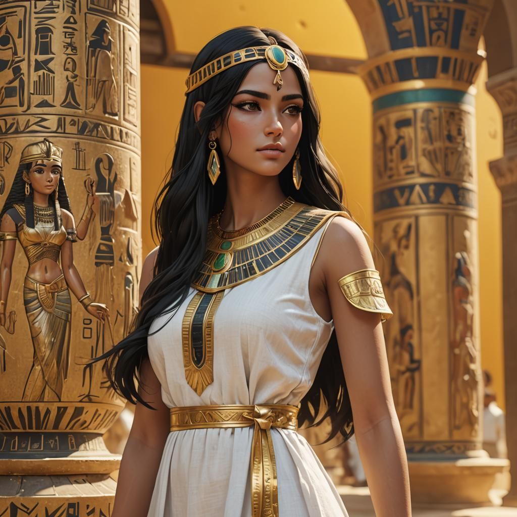 Kleopatra - AI Generated Artwork - NightCafe Creator