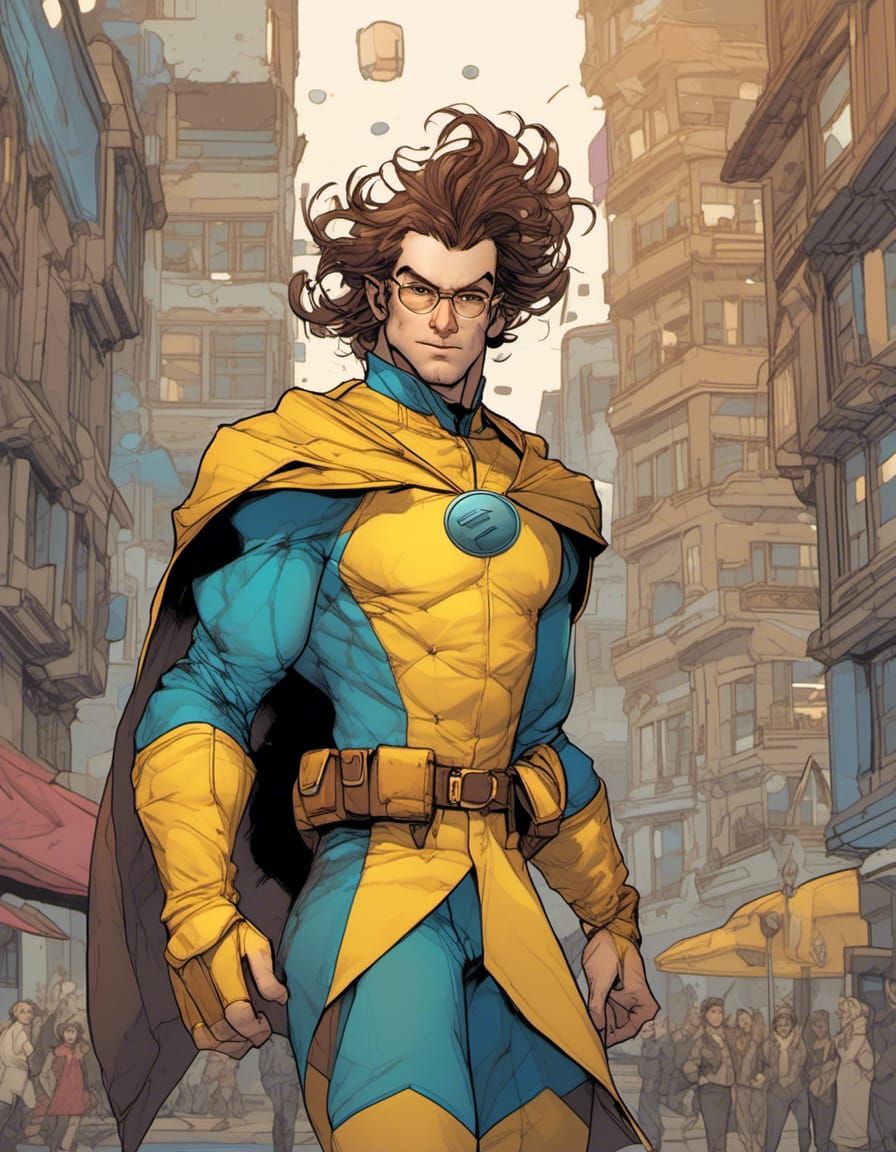 Insight, character for Mutants and Masterminds - AI Generated Artwork ...