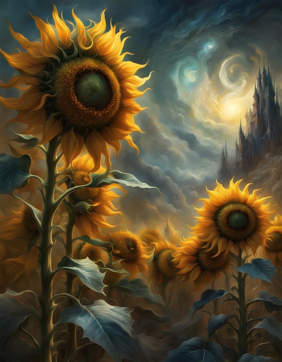 Fantasy Sunflowers