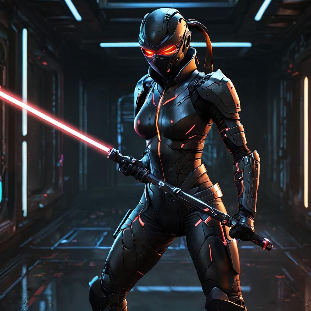 Android Assassin - AI Generated Artwork - NightCafe Creator