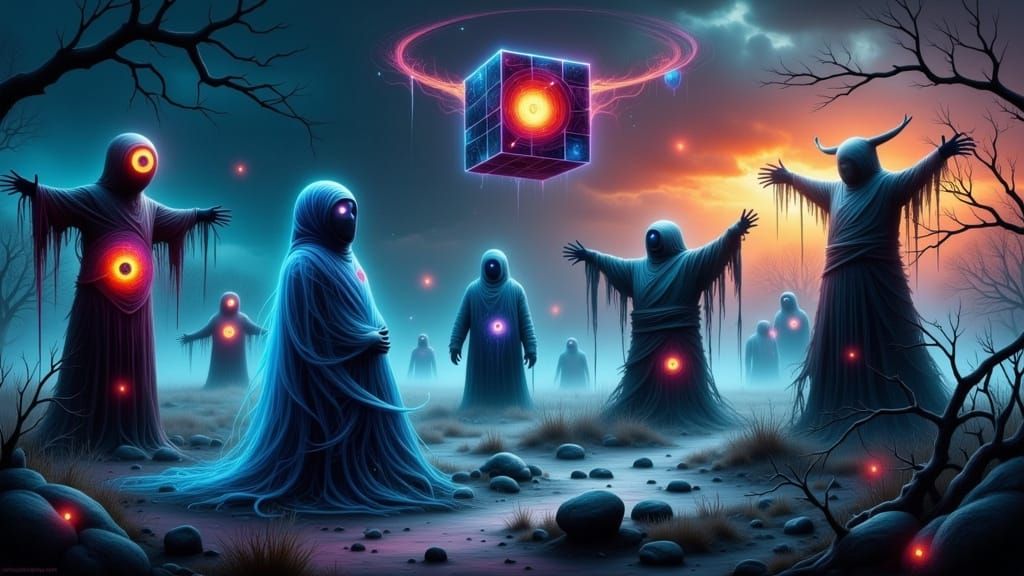 "THE CUBE WILL CAST ILLUSIONS DIRECTLY INTO OUR HEADS!"