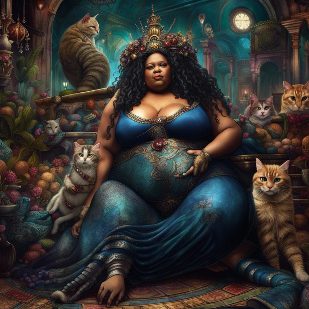 Odalisque Undine 9 - AI Generated Artwork - NightCafe Creator