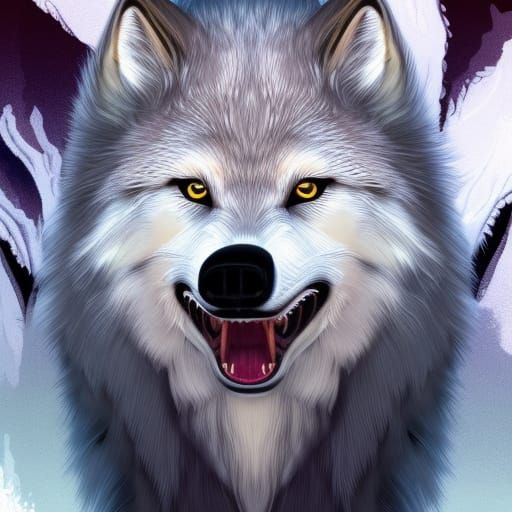 wolf - AI Generated Artwork - NightCafe Creator