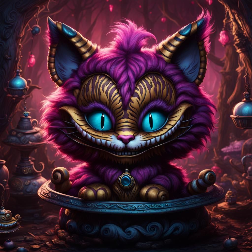 Cheshire Cat - AI Generated Artwork - NightCafe Creator