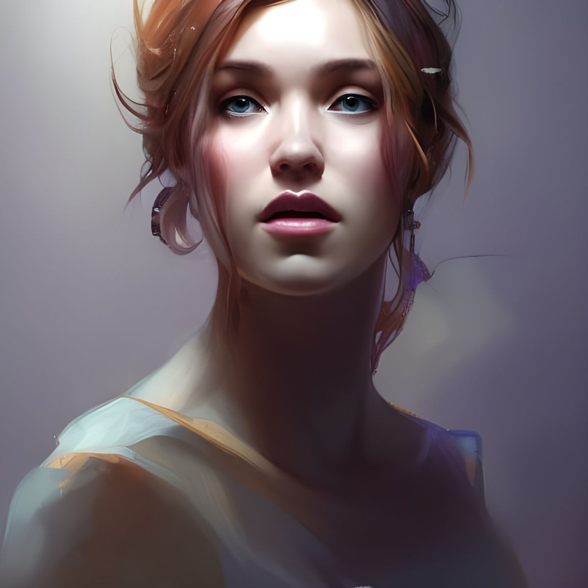 A Modern Woman Artist - AI Generated Artwork - NightCafe Creator