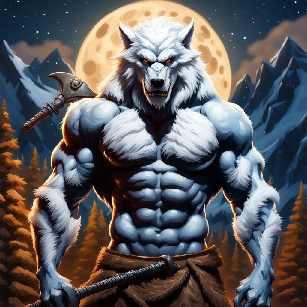 The Whitening: White Wolf Warlord - AI Generated Artwork - NightCafe ...