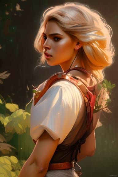 Fantasy female - AI Generated Artwork - NightCafe Creator