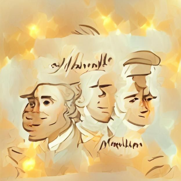 Alexander Hamilton, John Laurens, Hercules Mulligan, and Marquis de ...