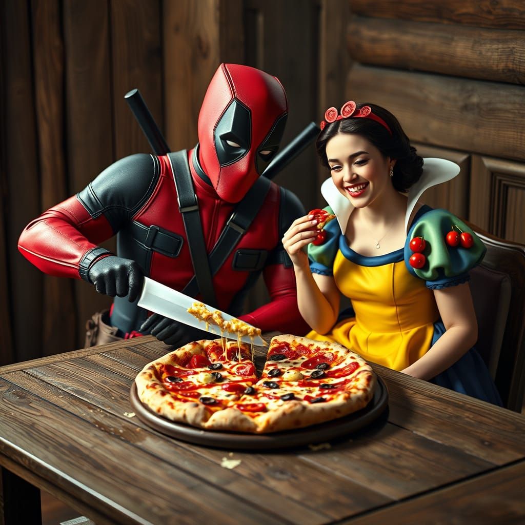 Deadpool's Snow White fattening plan