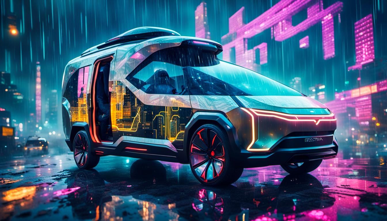 Cyberpunk 2077... and camper for vacation - AI Generated Artwork ...