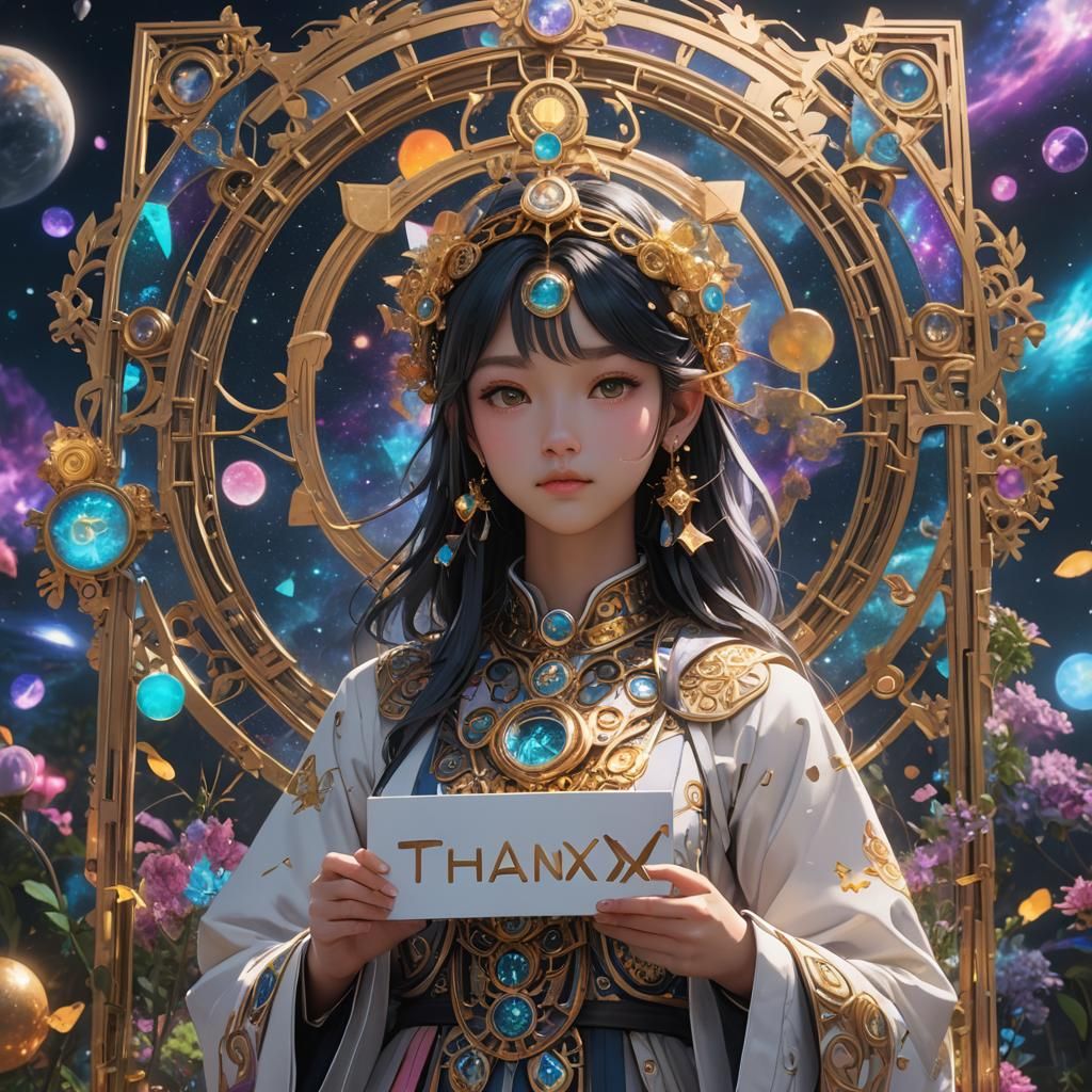 thanx girl - AI Generated Artwork - NightCafe Creator