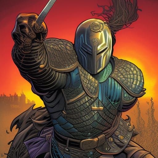 Knight - AI Generated Artwork - NightCafe Creator