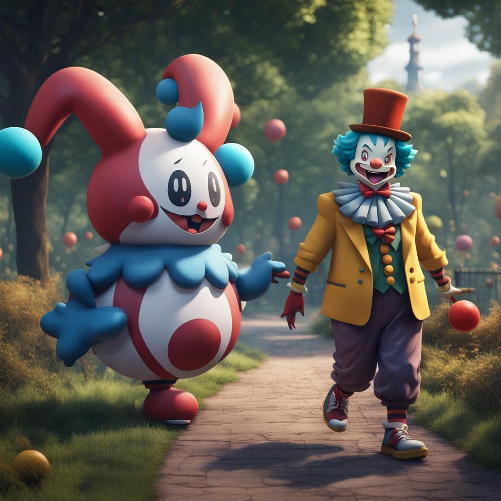 Pokemon Clown - AI Generated Artwork - NightCafe Creator