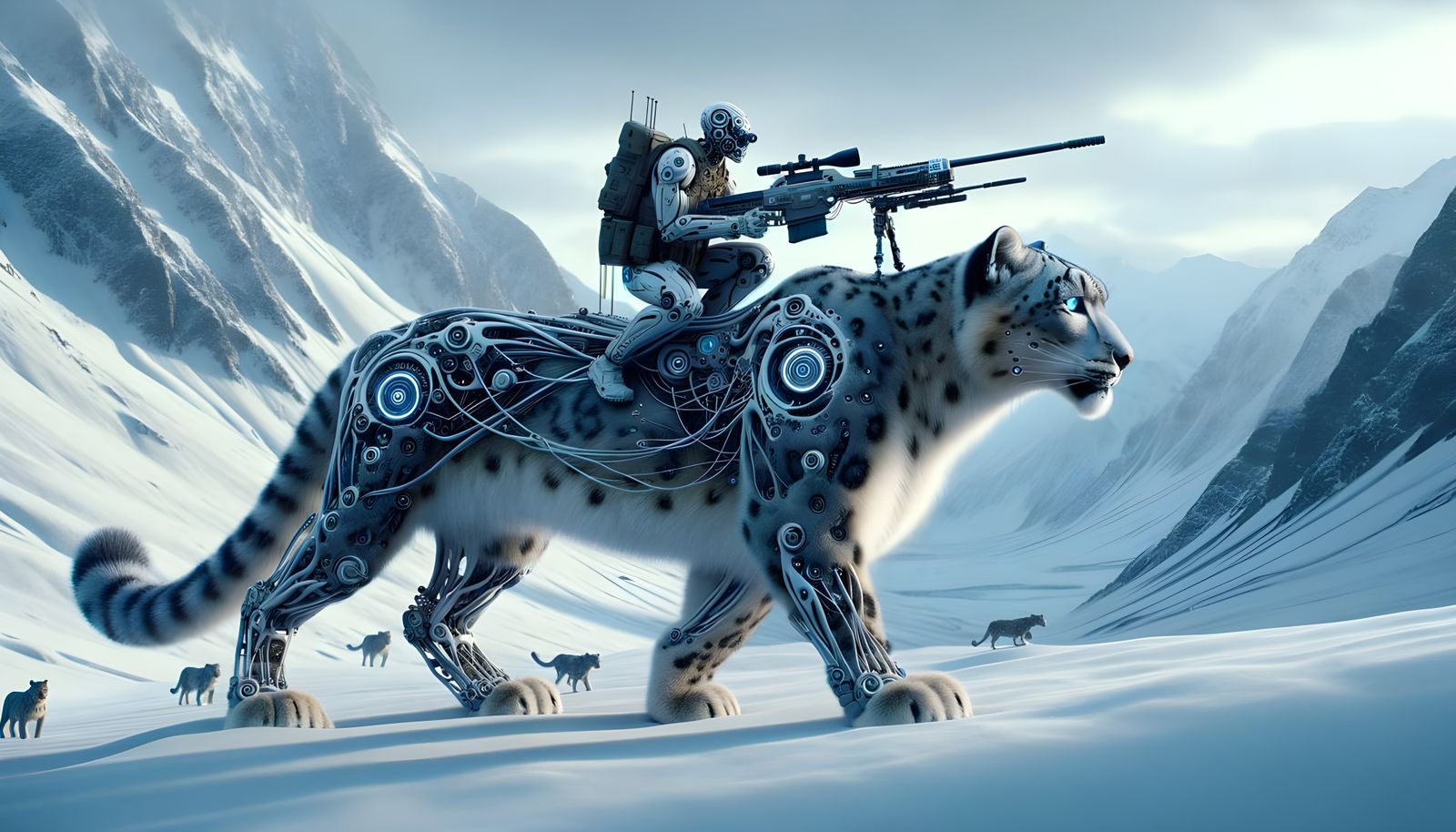 The Sniper Squads of Snow Leopards - The Sniper Squads of Sn...