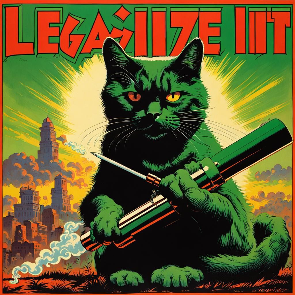Legalize It - AI Generated Artwork - NightCafe Creator