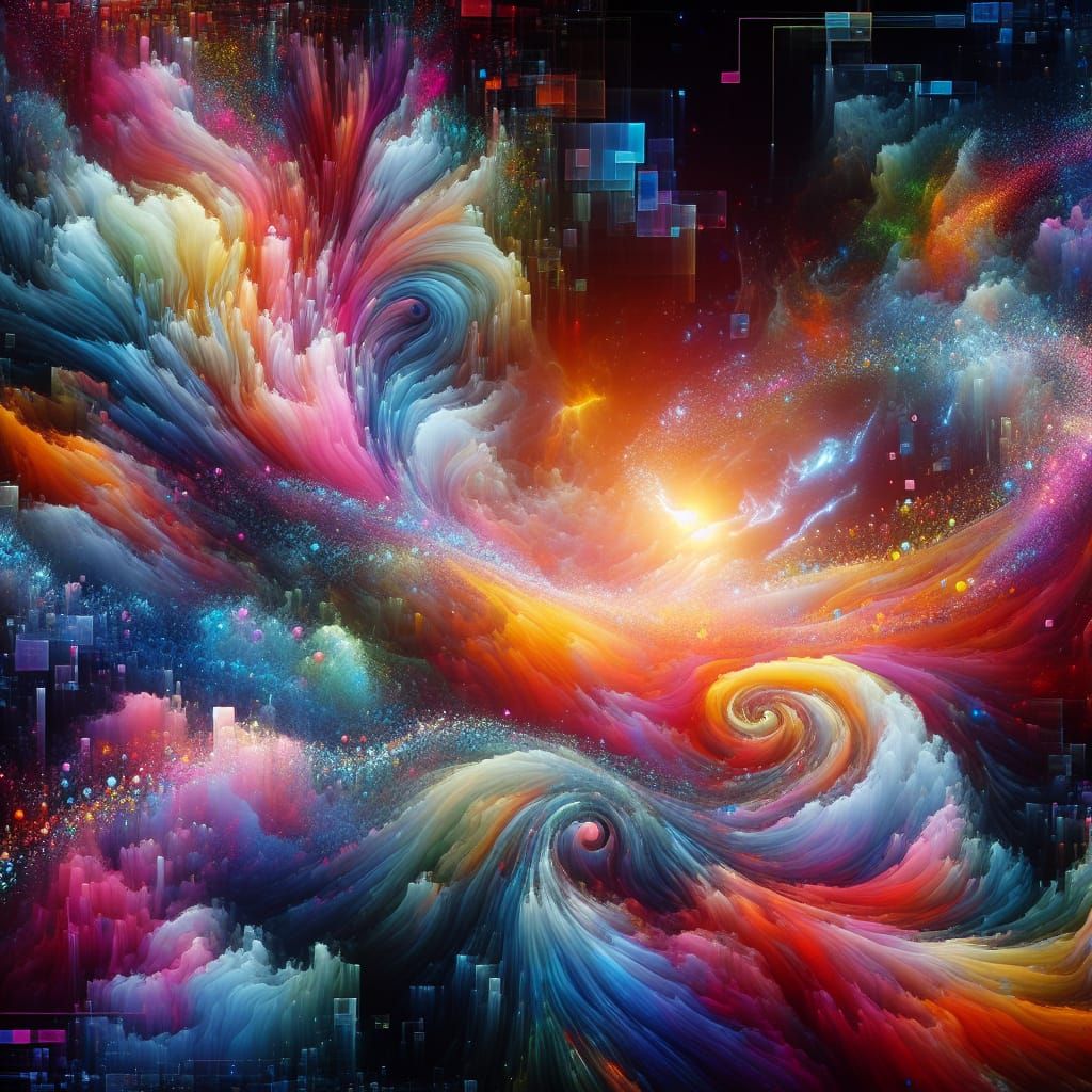 Diffusion Manifolds - 009 - Vibrant Digital Dreamscapes - 00...