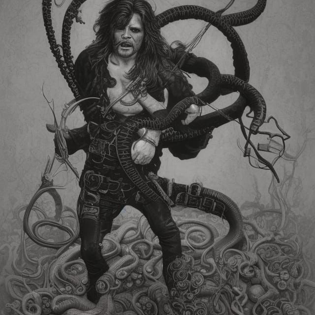 Snake Plissken - in glorious Technicolour. in the style of greg ...