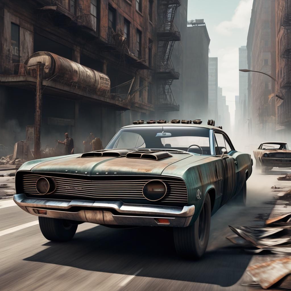 Juggernaut Driver - AI Generated Artwork - NightCafe Creator