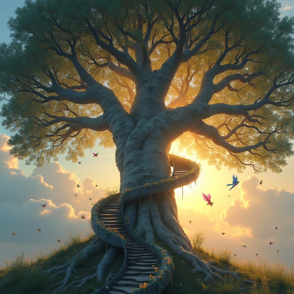 World Peace Tree - Celestial Sanctuary Tree