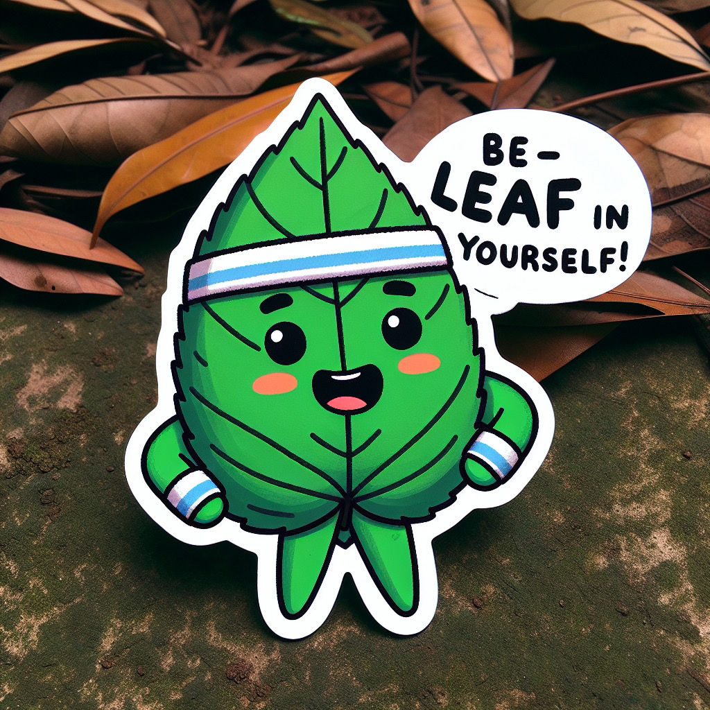 Be-leaf in Yourself! - AI Generated Artwork - NightCafe Creator