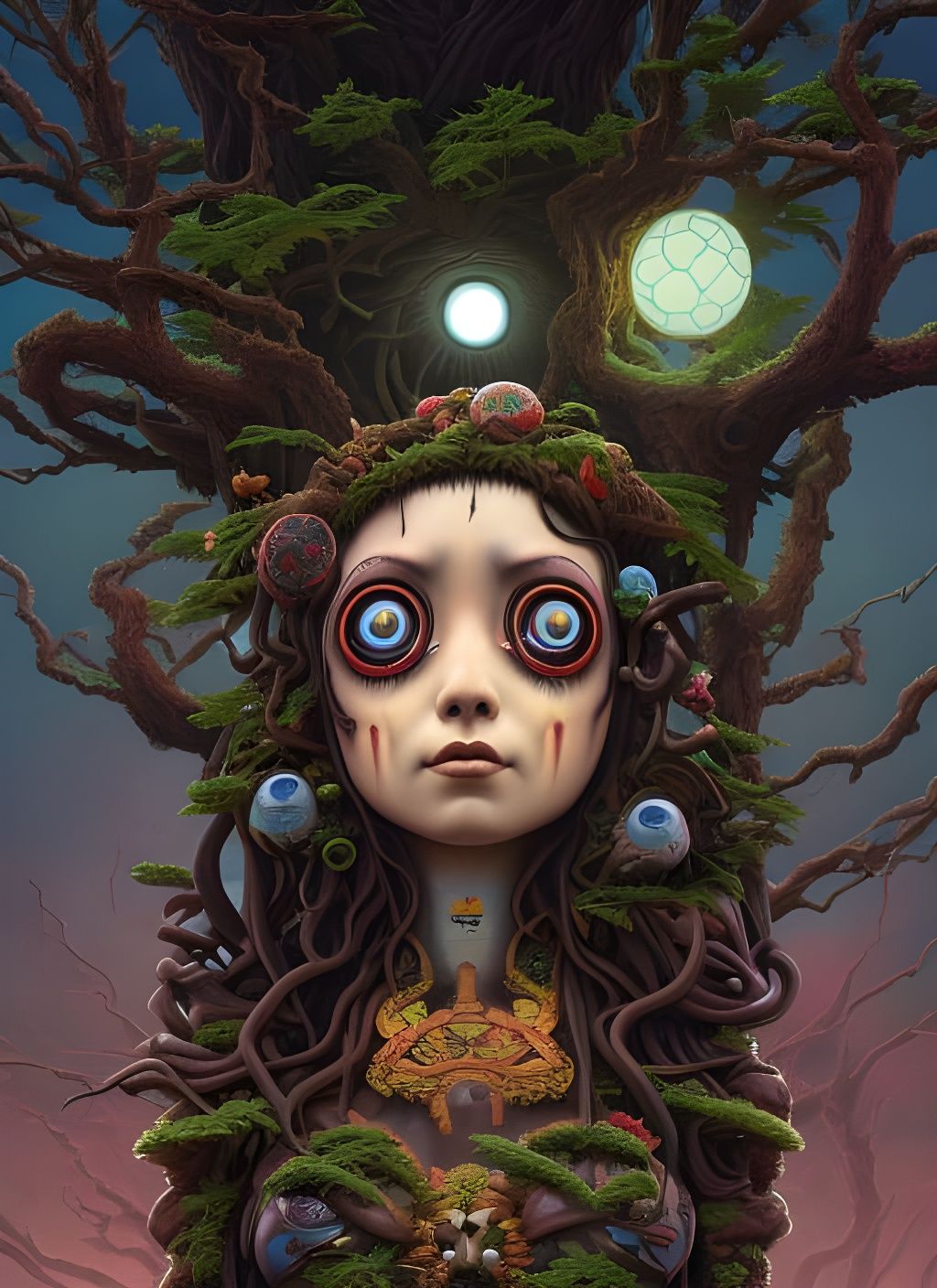 Adorable Lil Tree Sprites - AI Generated Artwork - NightCafe Creator