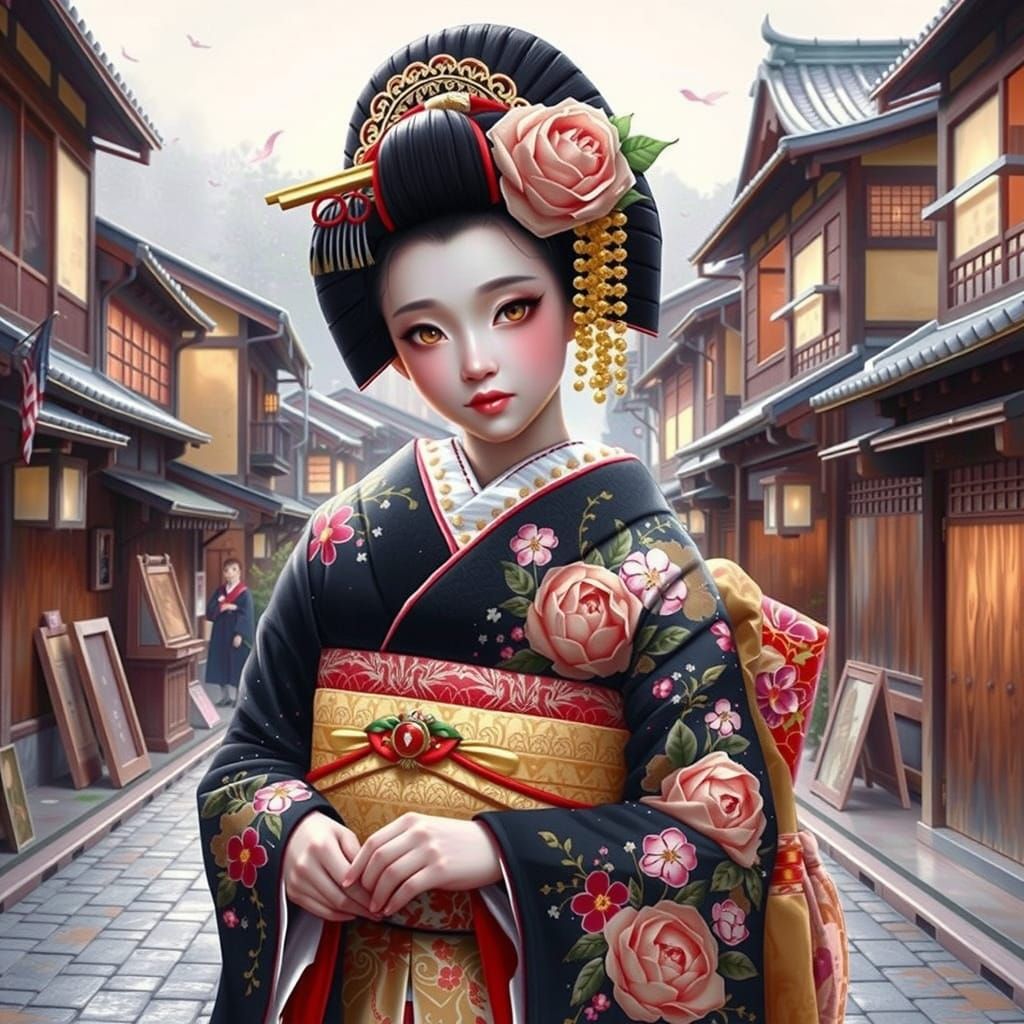 A cute Maiko Child - A cute Maiko Child