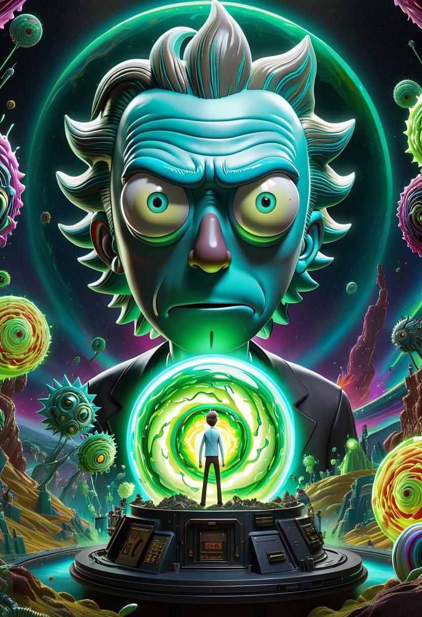 Rick and Morty - AI Generated Artwork - NightCafe Creator