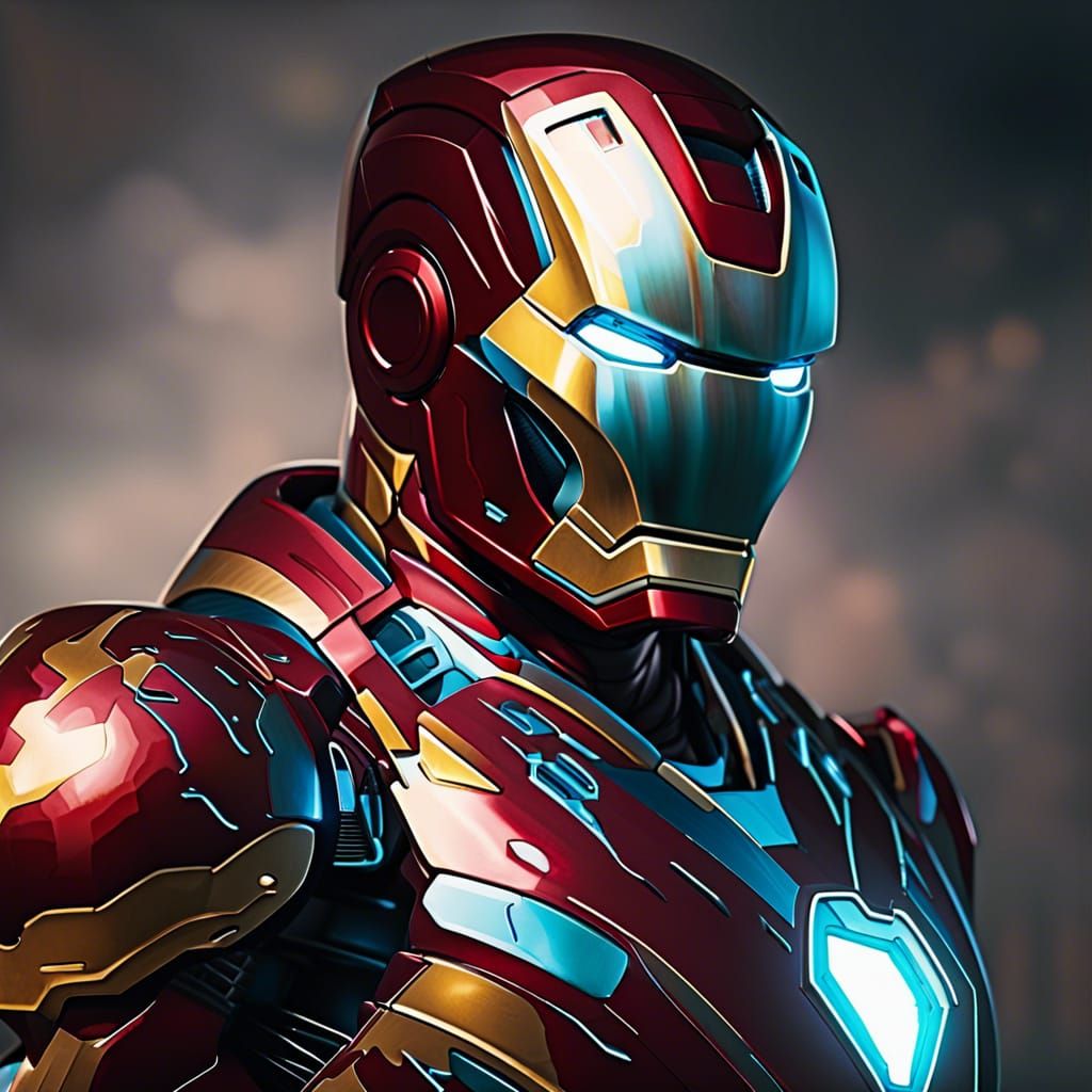 ironman, ultra realistic, 8k Hyperrealistic, splash art, concept art ...