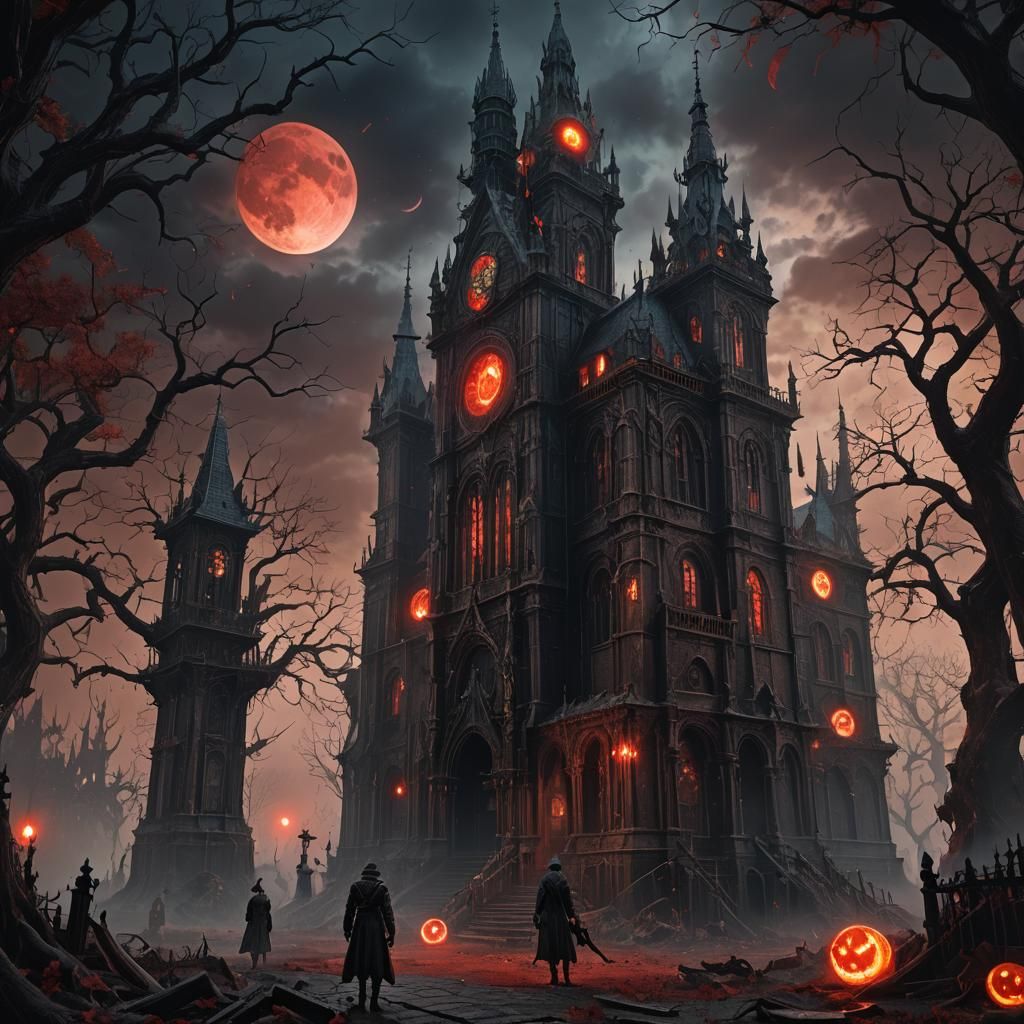 Bloodborne ish - AI Generated Artwork - NightCafe Creator