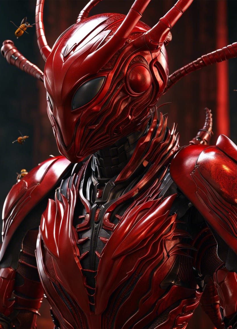 Alien Power Suit - AI Generated Artwork - NightCafe Creator