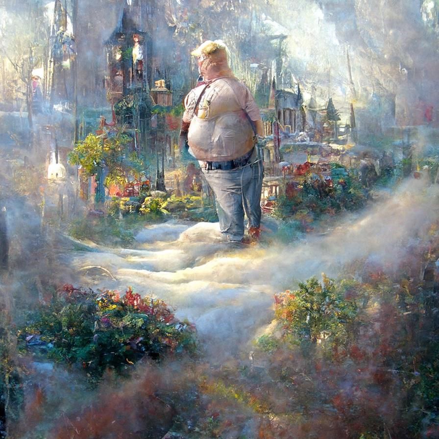 Hanging by a thread 02 - AI Generated Artwork - NightCafe Creator