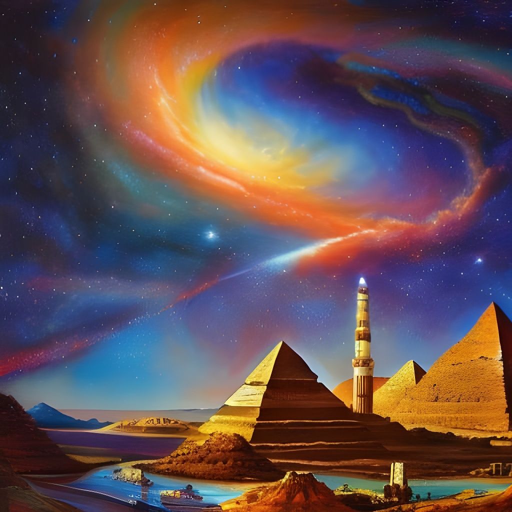 Ancient Egypt - AI Generated Artwork - NightCafe Creator