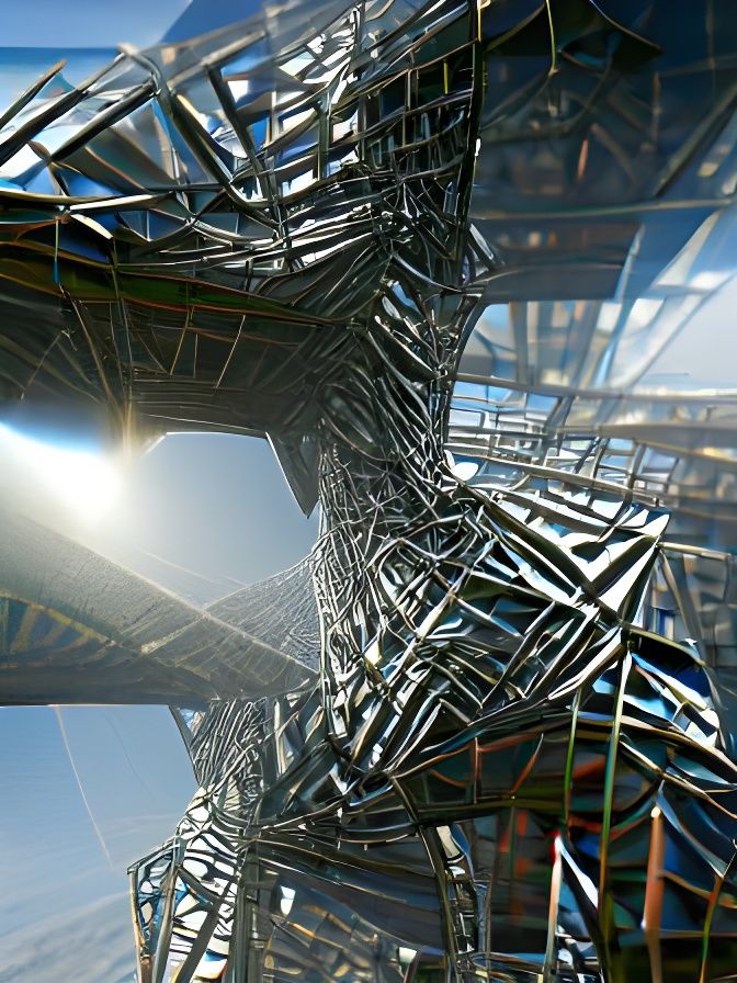 Mega estructura - AI Generated Artwork - NightCafe Creator
