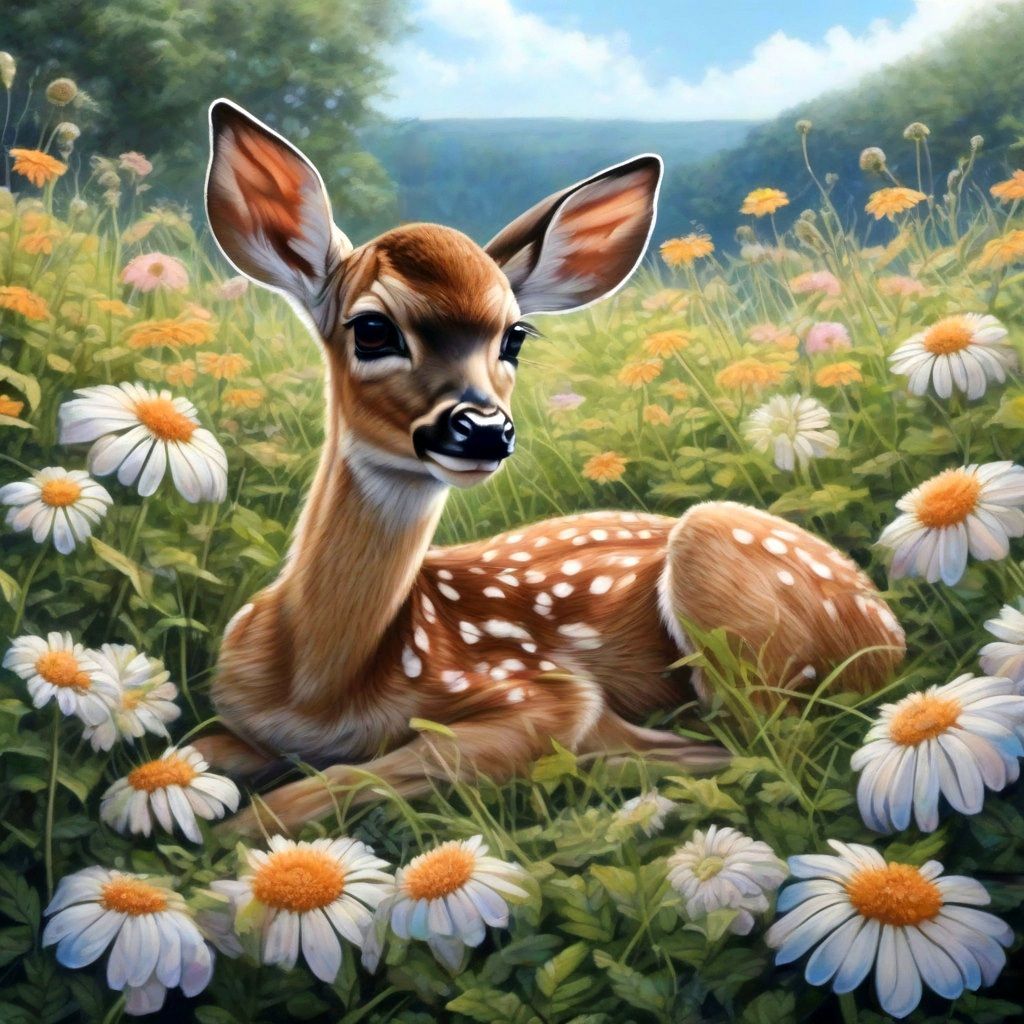 The Fawn - AI Generated Artwork - NightCafe Creator