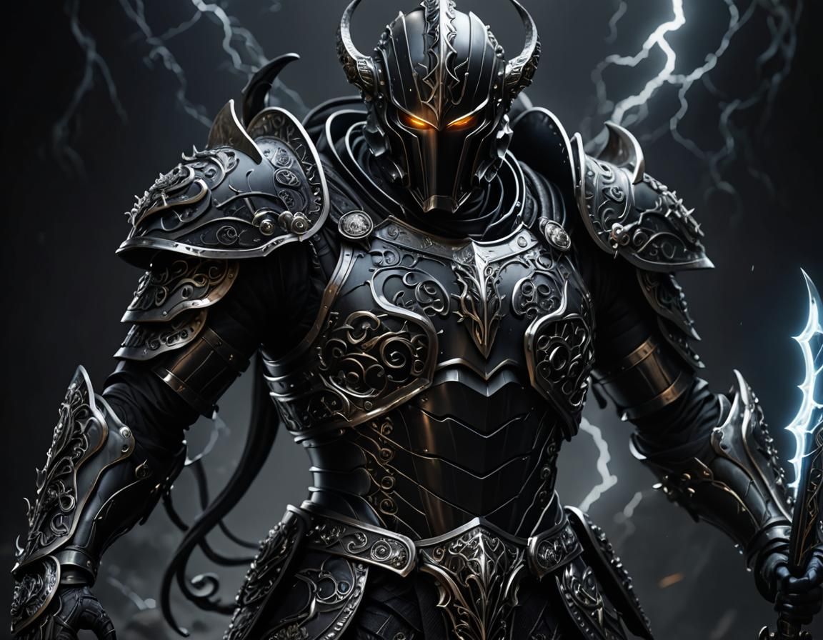 Obsidian Knight - AI Generated Artwork - NightCafe Creator