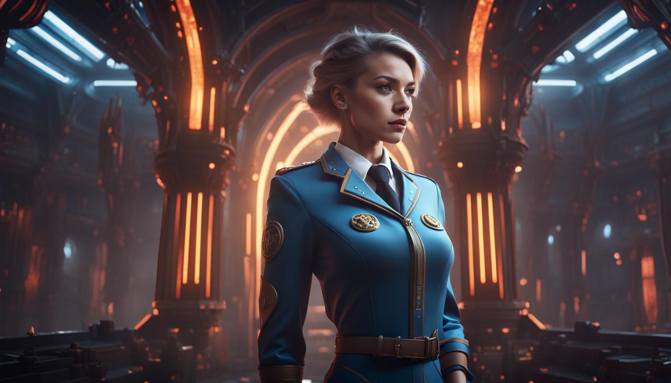 Uniform of the Future - AI Generated Artwork - NightCafe Creator