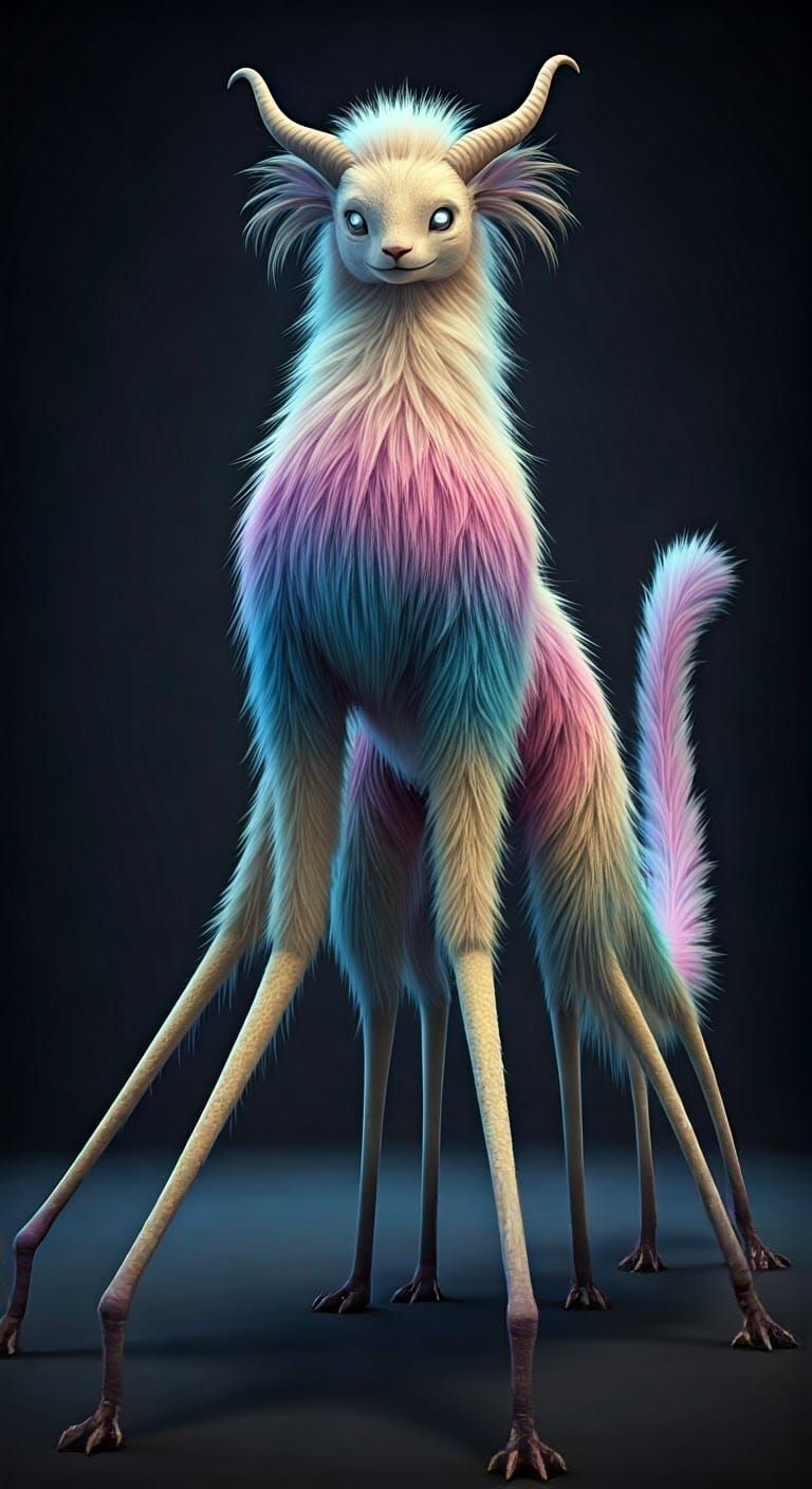 A Ninelah. ( friendly alien critter).