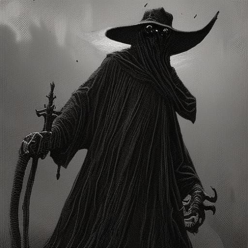 plague doctor horror - AI Generated Artwork - NightCafe Creator