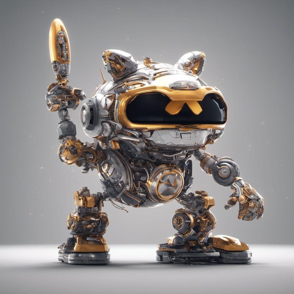 machine mascot - AI Generated Artwork - NightCafe Creator