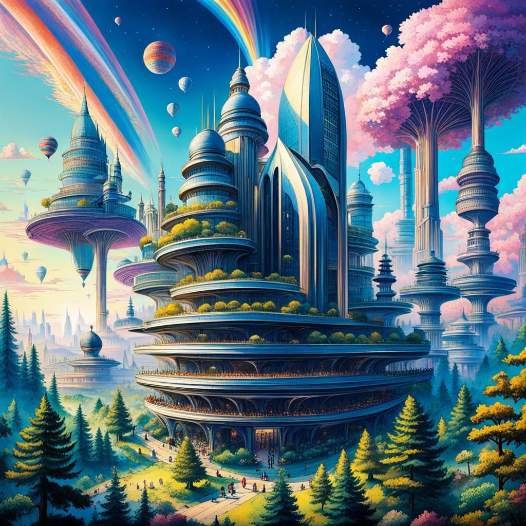 What is Utopia - AI Generated Artwork - NightCafe Creator