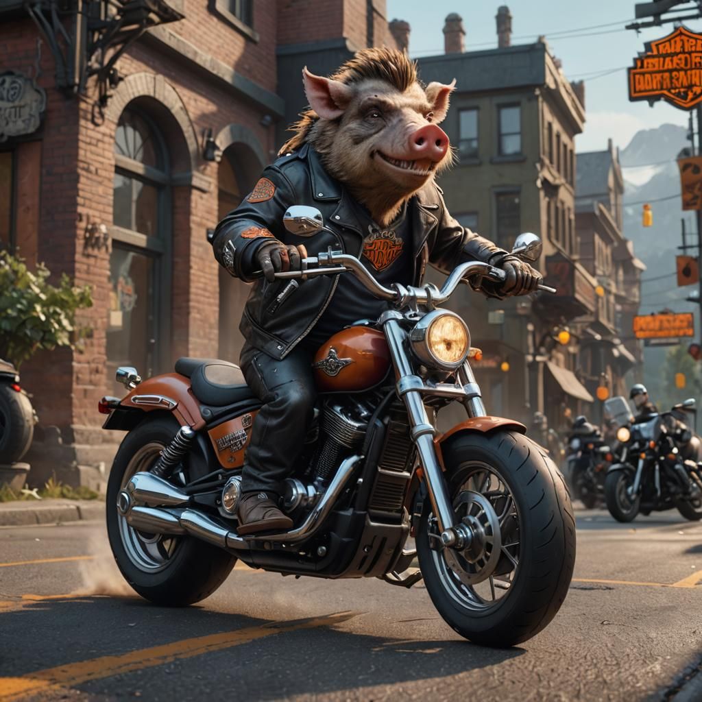 Another Hog - AI Generated Artwork - NightCafe Creator