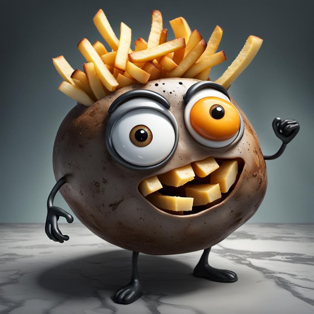 The versatile spud - AI Generated Artwork - NightCafe Creator