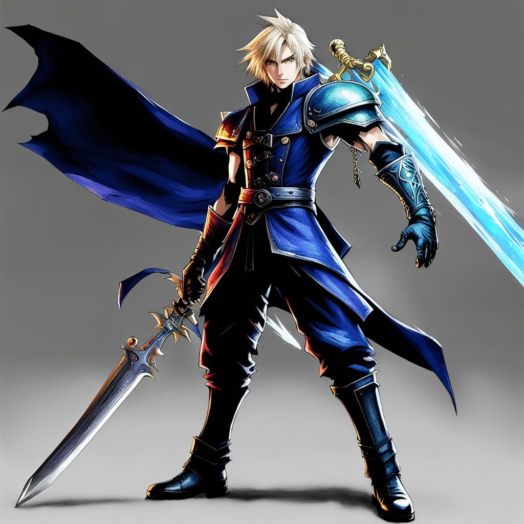 Final fantasy style heroes vs villains - AI Generated Artwork ...