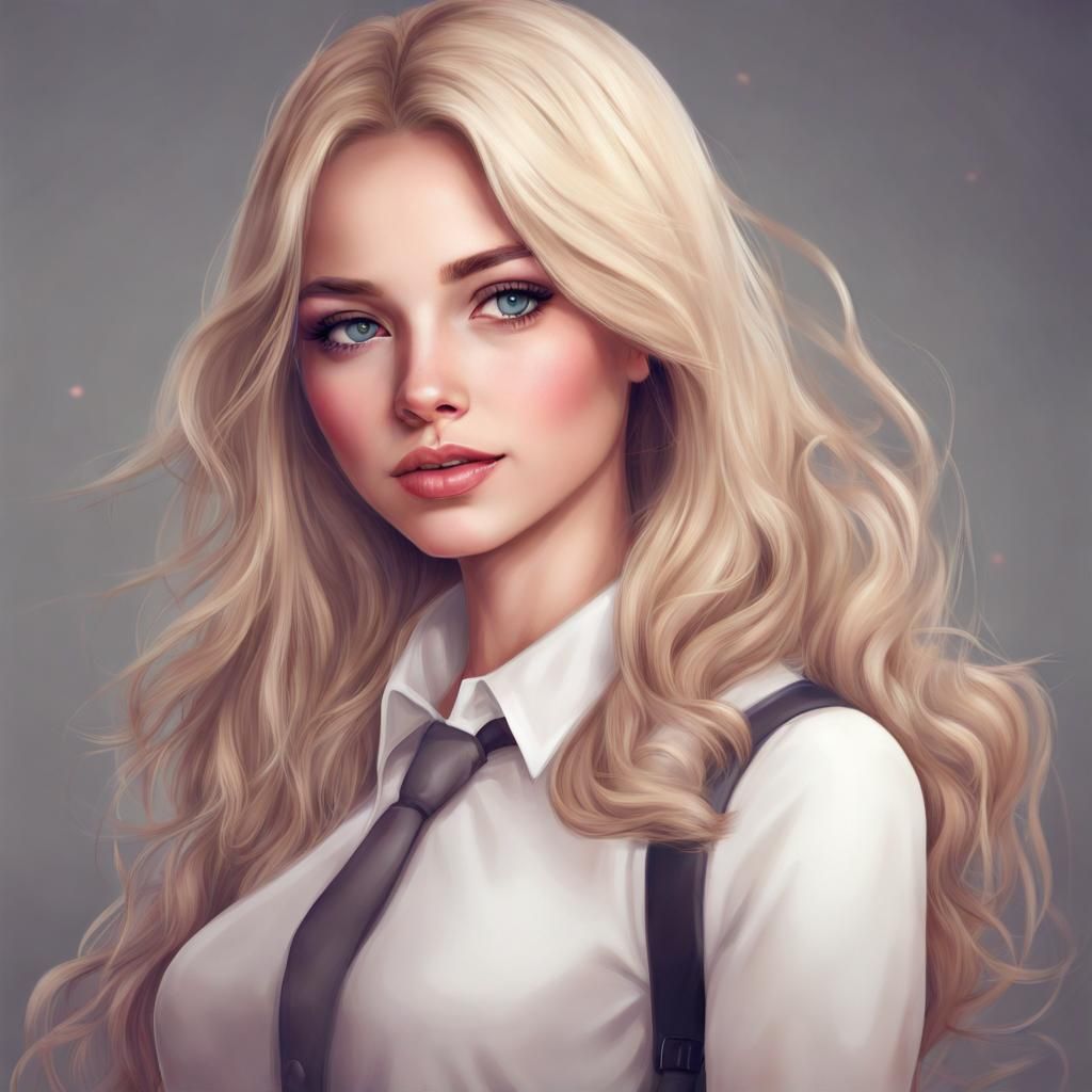Create abeautiful girl called laura - AI Generated Artwork - NightCafe ...