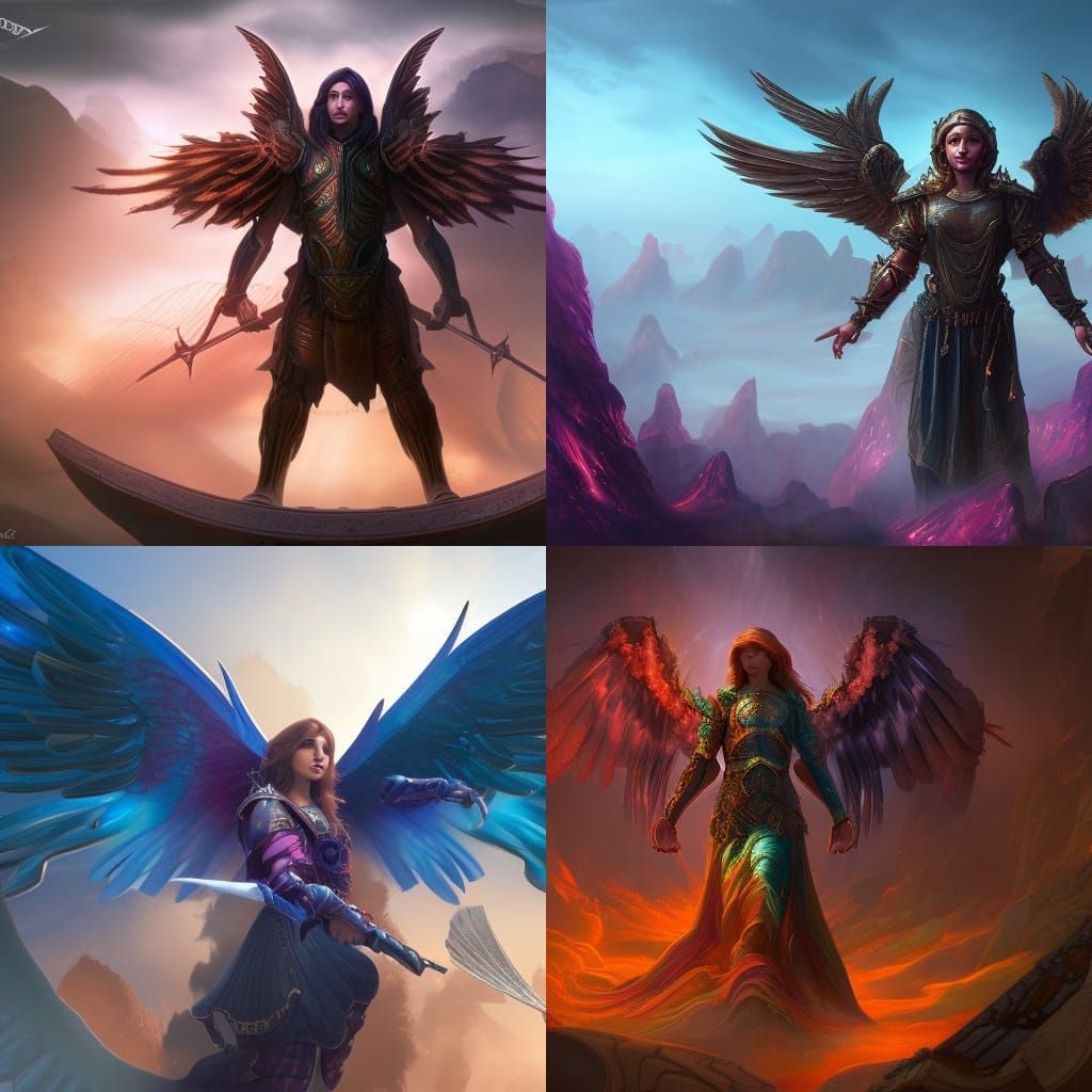 Archangel Raphael - AI Generated Artwork - NightCafe Creator